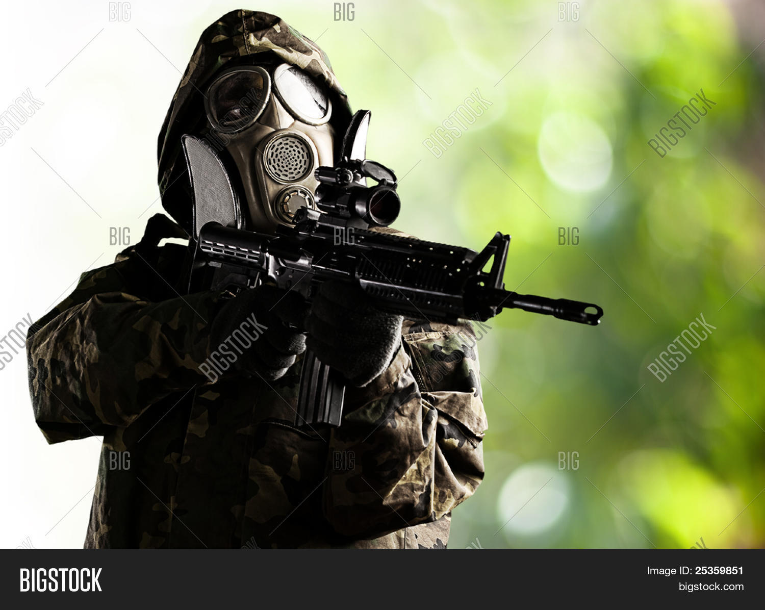 Portrait Soldier Gas Image & Photo (Free Trial) | Bigstock