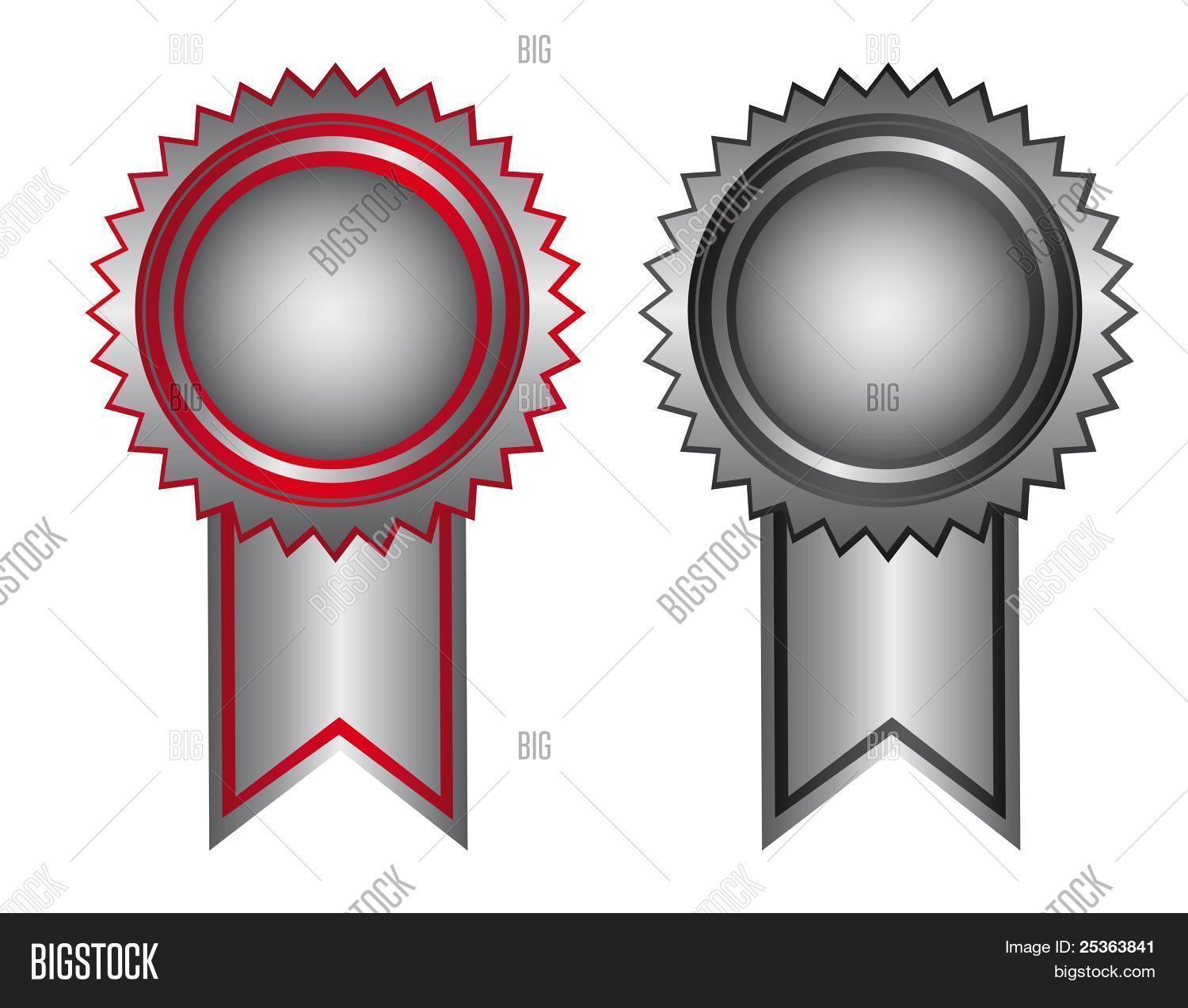 Silver Rossette Vector & Photo (Free Trial) | Bigstock