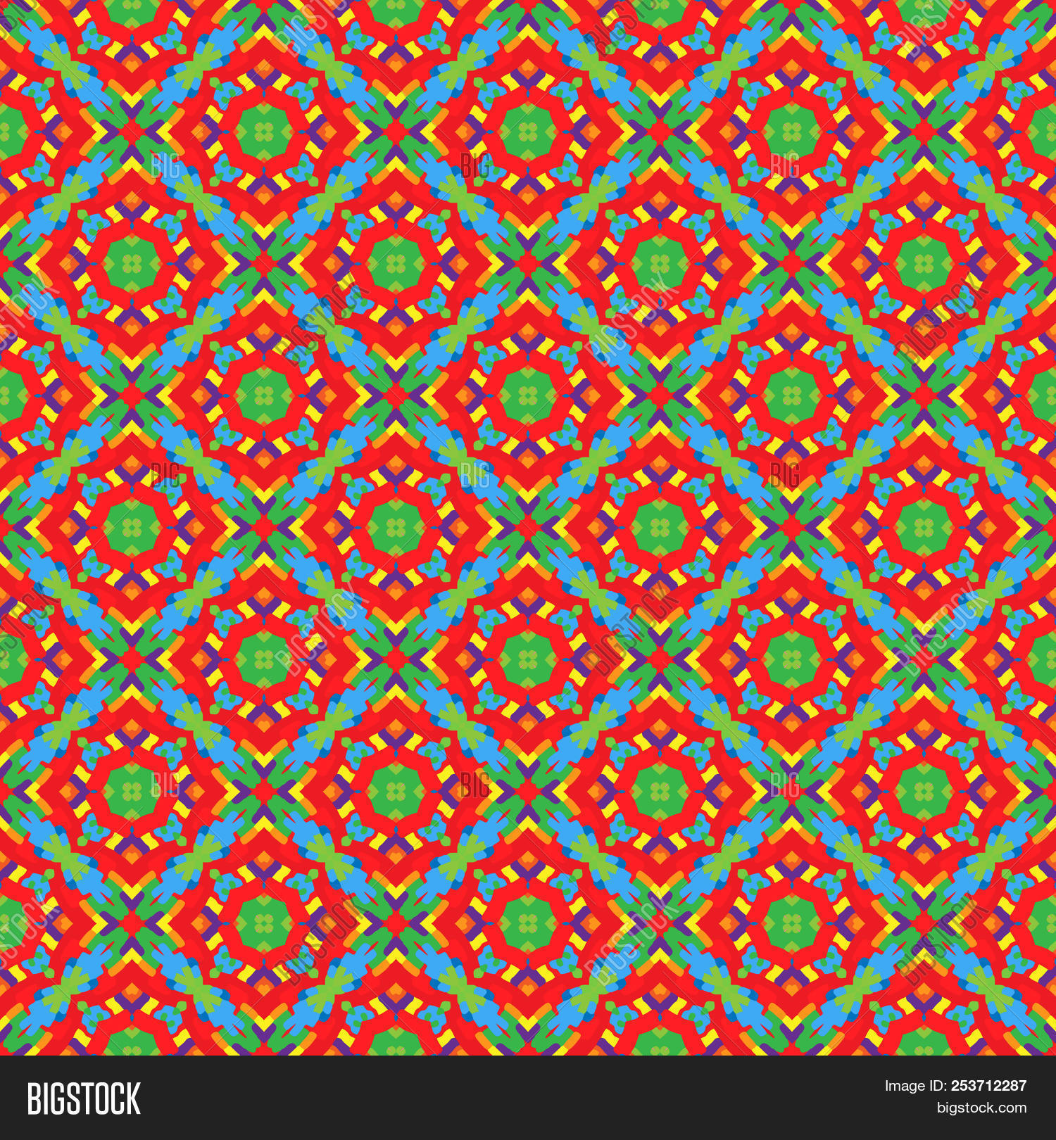 Bright Geometric Image & Photo (Free Trial) | Bigstock