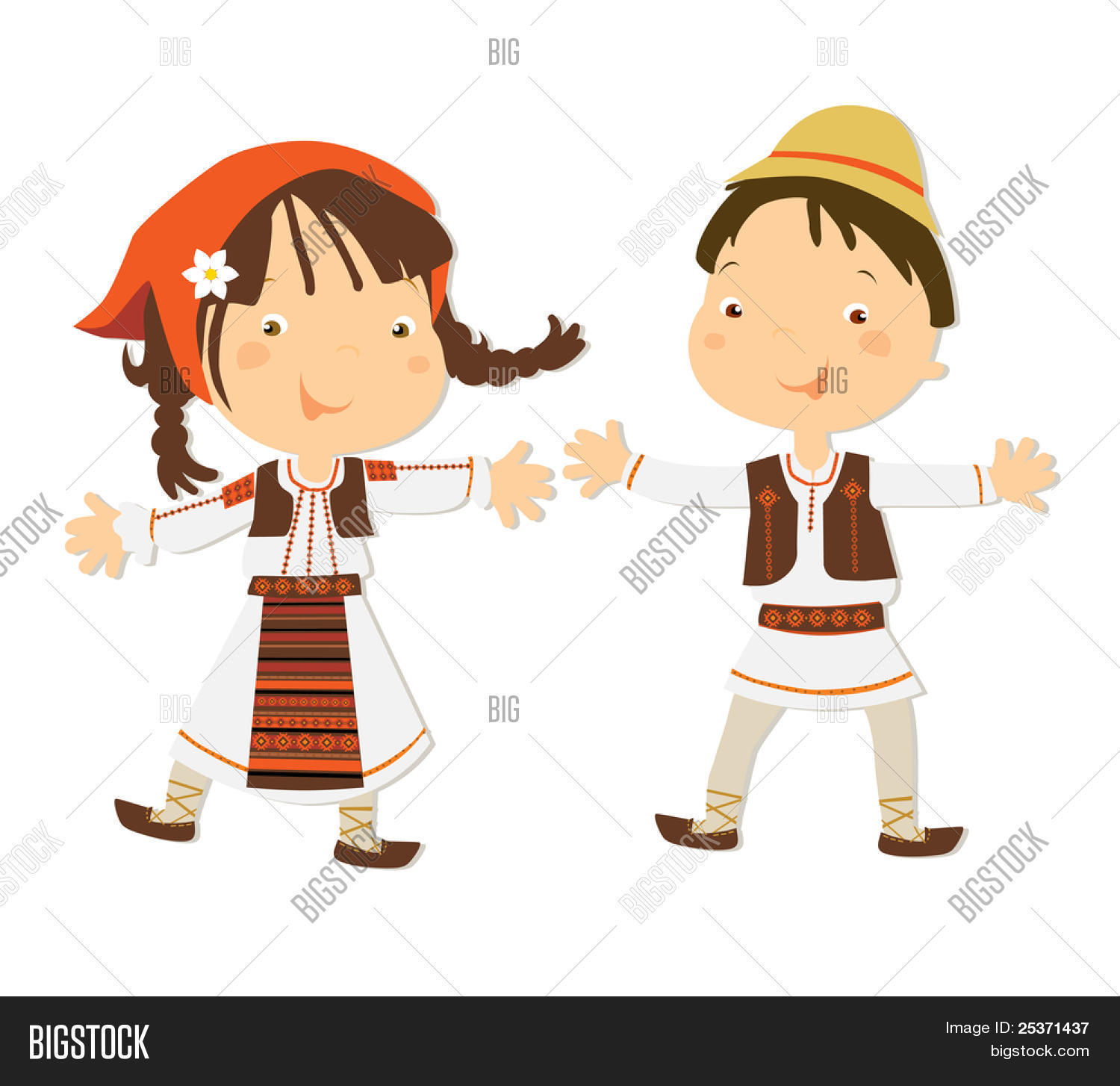 Romanian Kids Vector & Photo (Free Trial) | Bigstock