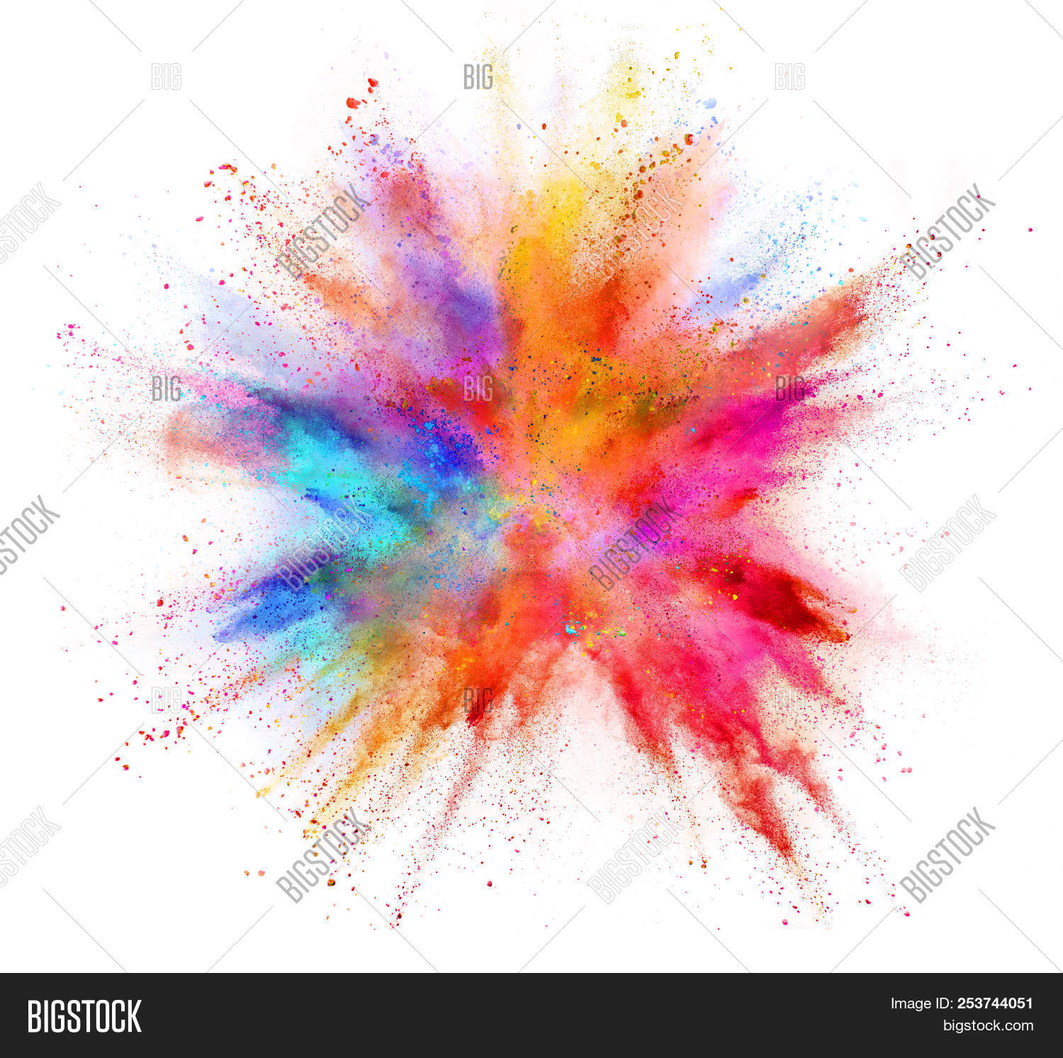 Explosion Coloured Image & Photo (Free Trial) | Bigstock