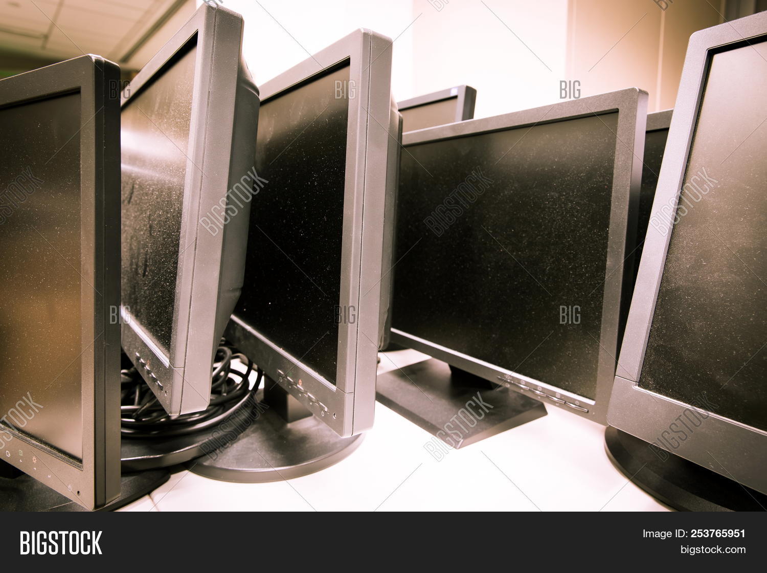 Old Black Monitors Image & Photo (Free Trial) | Bigstock