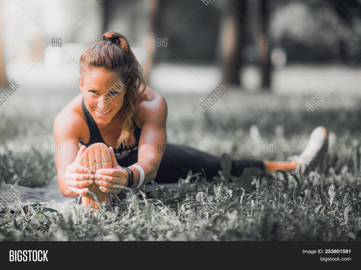 Stretching. Female Image & Photo (Free Trial) | Bigstock