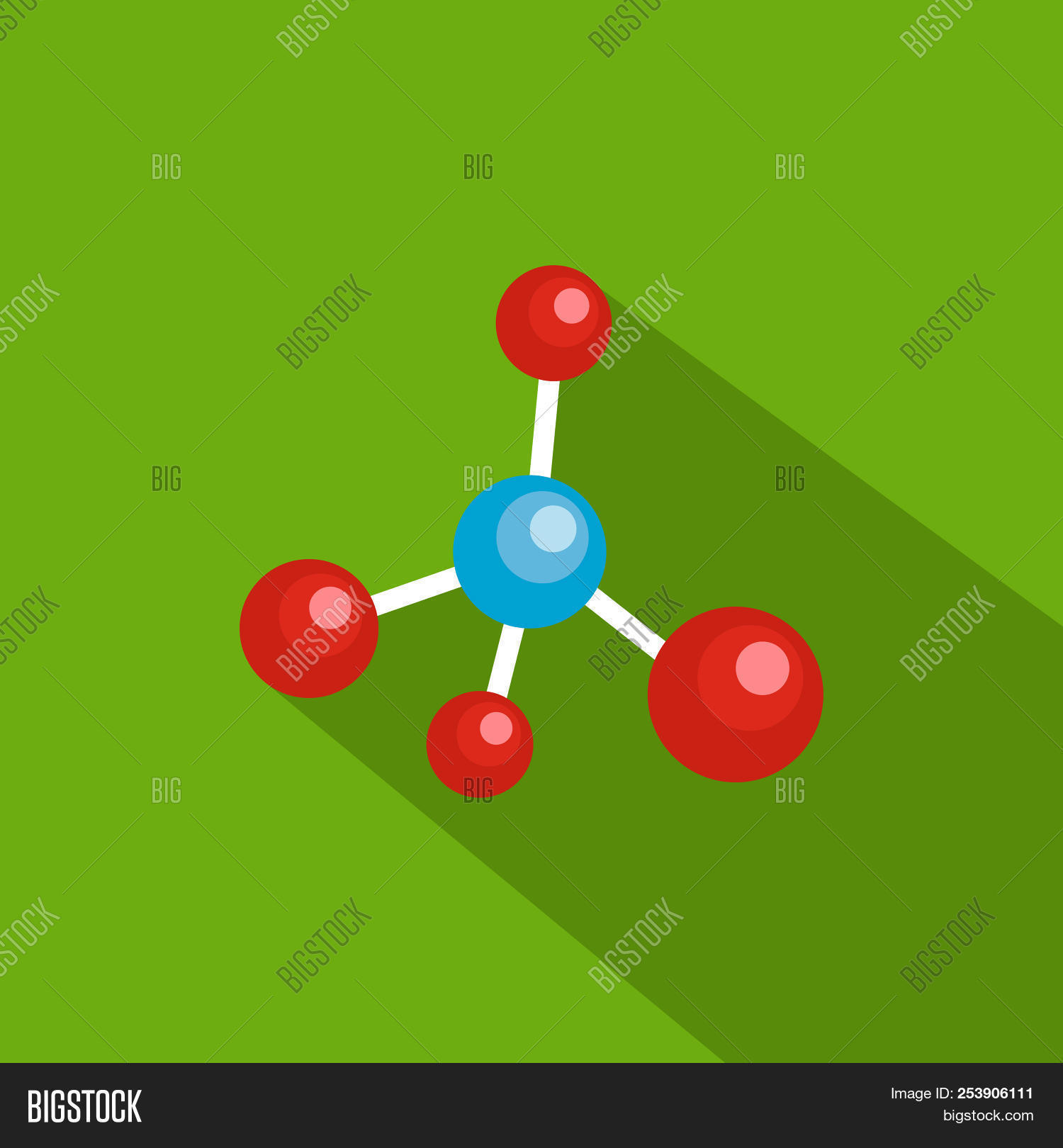 Atomic Grid Icon. Flat Image & Photo (Free Trial) | Bigstock