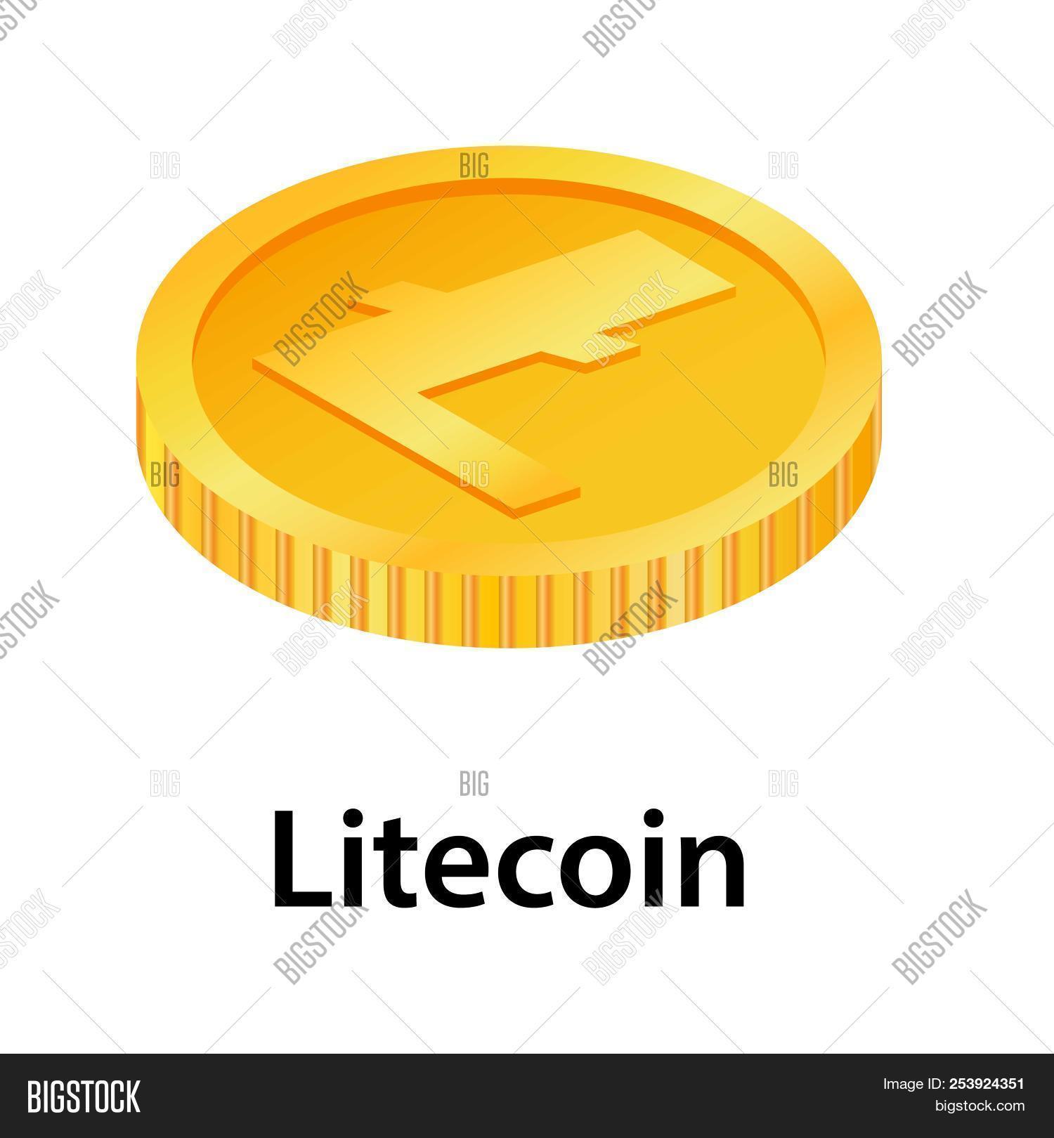 Litecoin Icon. Image & Photo (Free Trial) | Bigstock