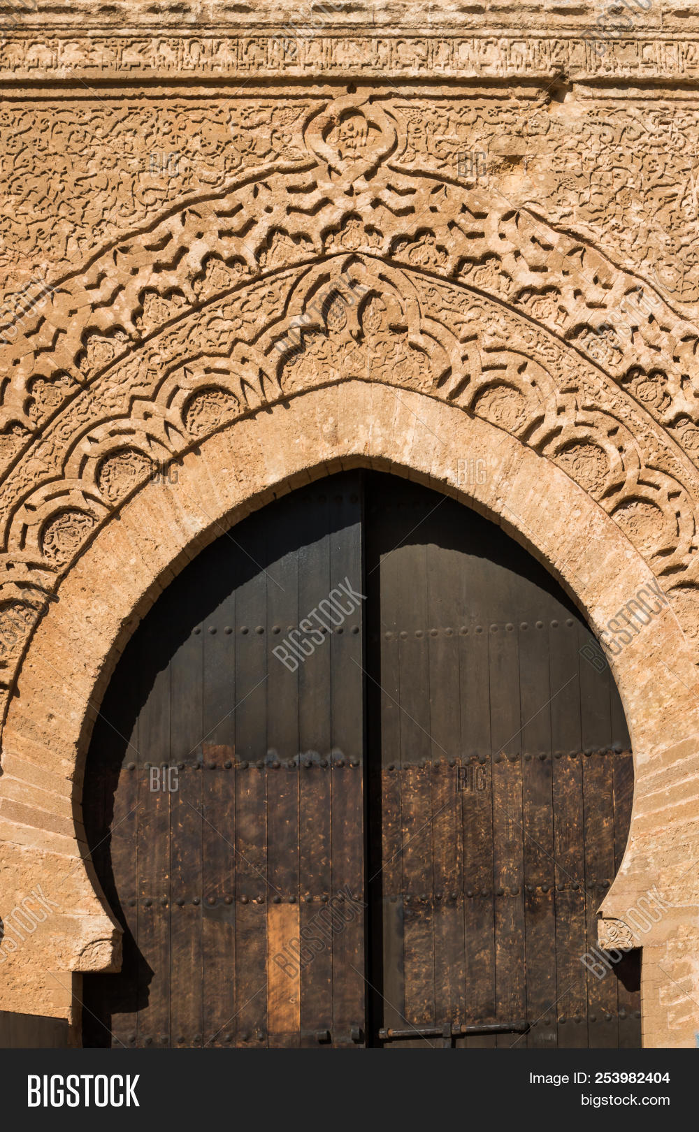 Ornate Wall Stone Gate Image & Photo (Free Trial) | Bigstock