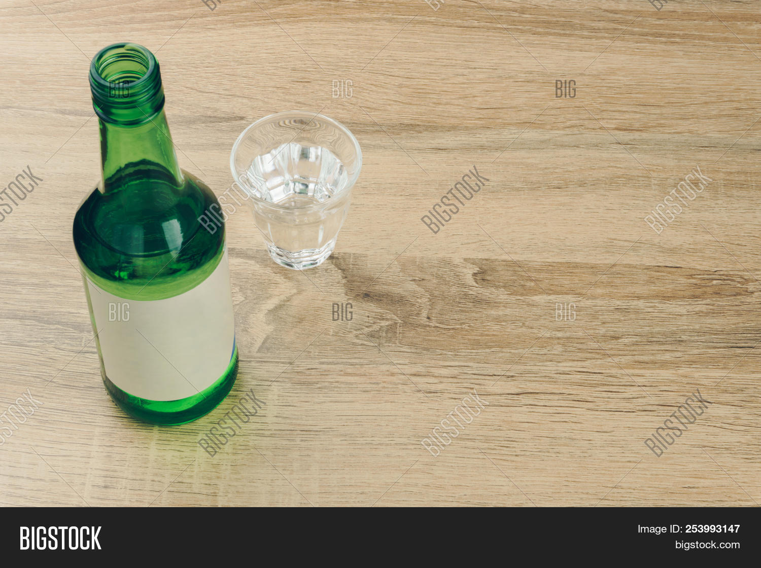 Soju Bottle Glass Soju Image & Photo (Free Trial) | Bigstock