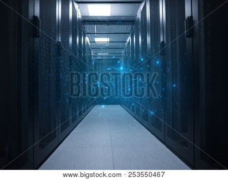 Modern Server Room Image & Photo (Free Trial) | Bigstock