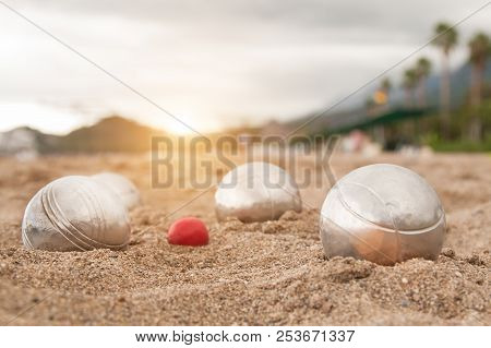 Beach. Game Bocha. Image & Photo (Free Trial) | Bigstock
