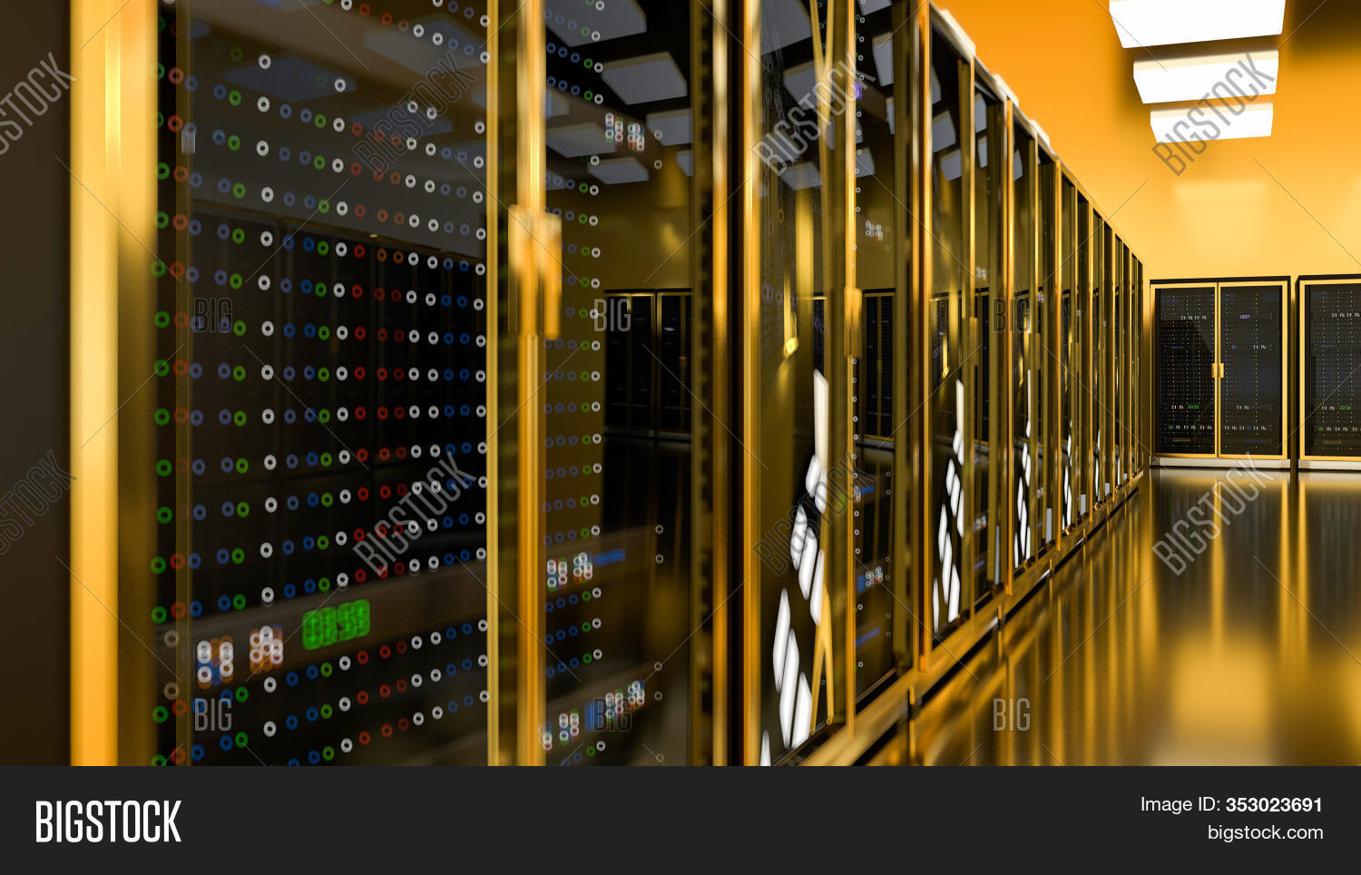 Server Room Data Image & Photo (Free Trial) | Bigstock