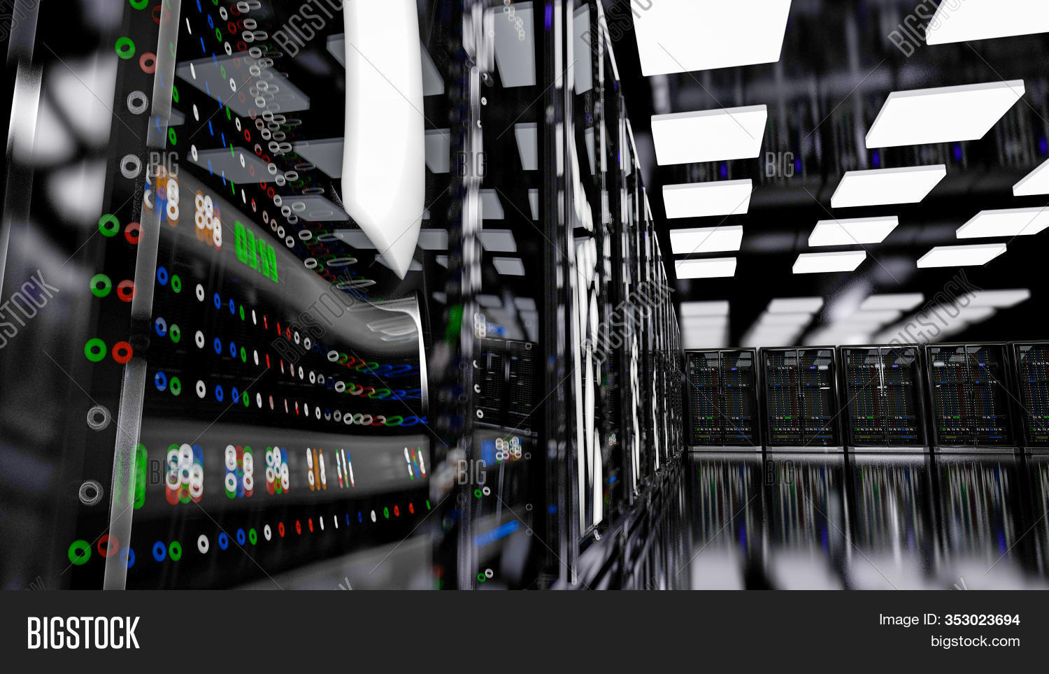 Server Room Data Image & Photo (Free Trial) | Bigstock