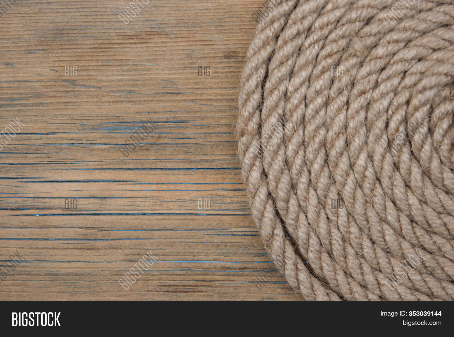 Close- Thick Hemp Rope Image & Photo (Free Trial) | Bigstock