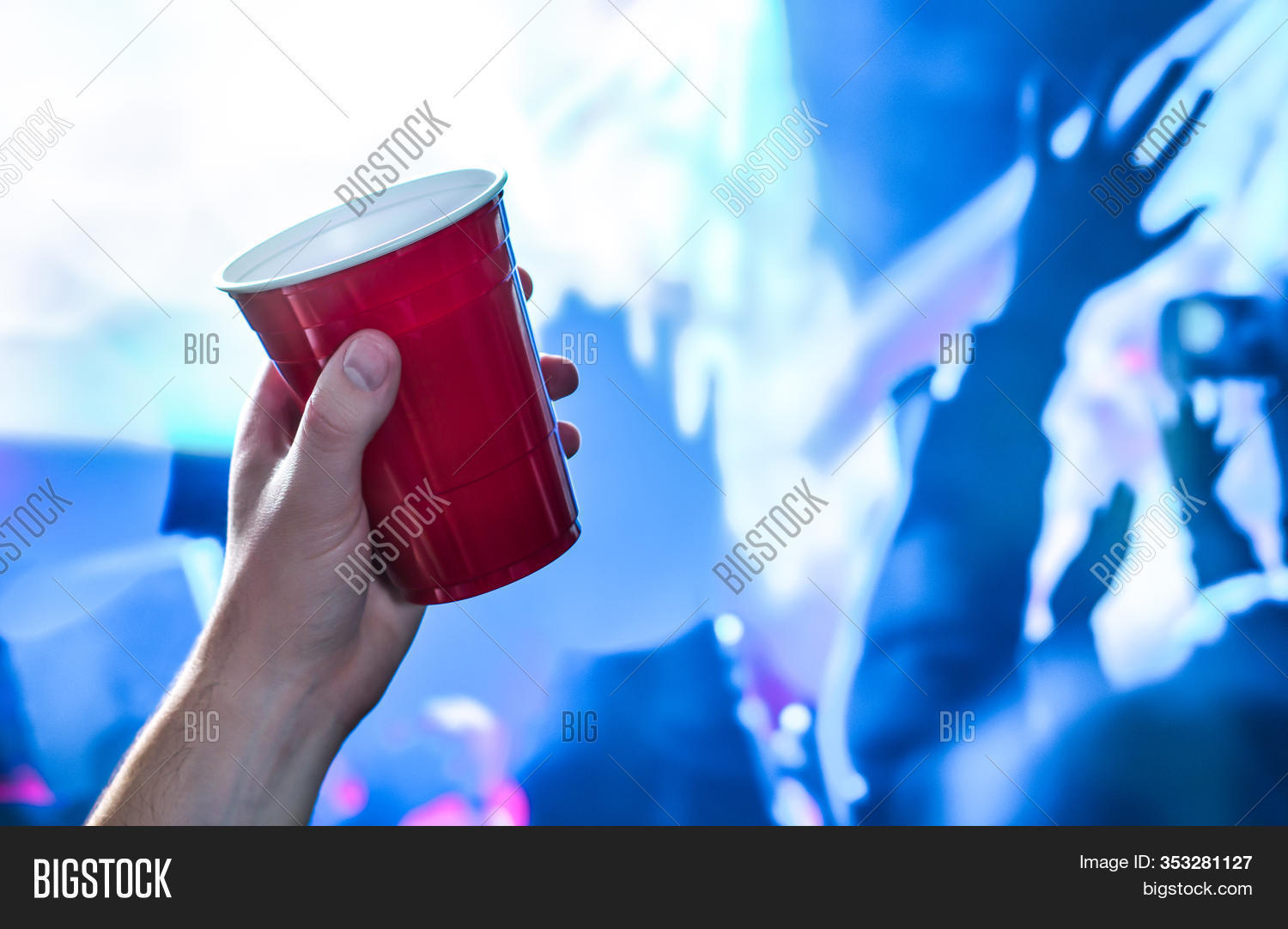 Red Party Cup Hand Image & Photo (Free Trial) | Bigstock