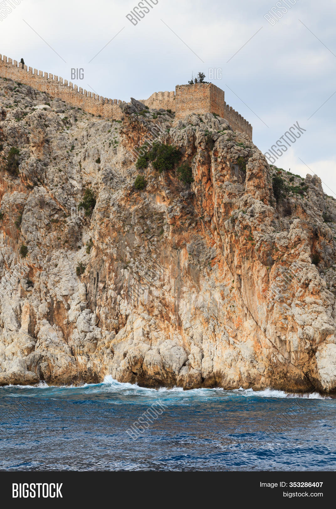 Alanya Castle. Image & Photo (Free Trial) | Bigstock