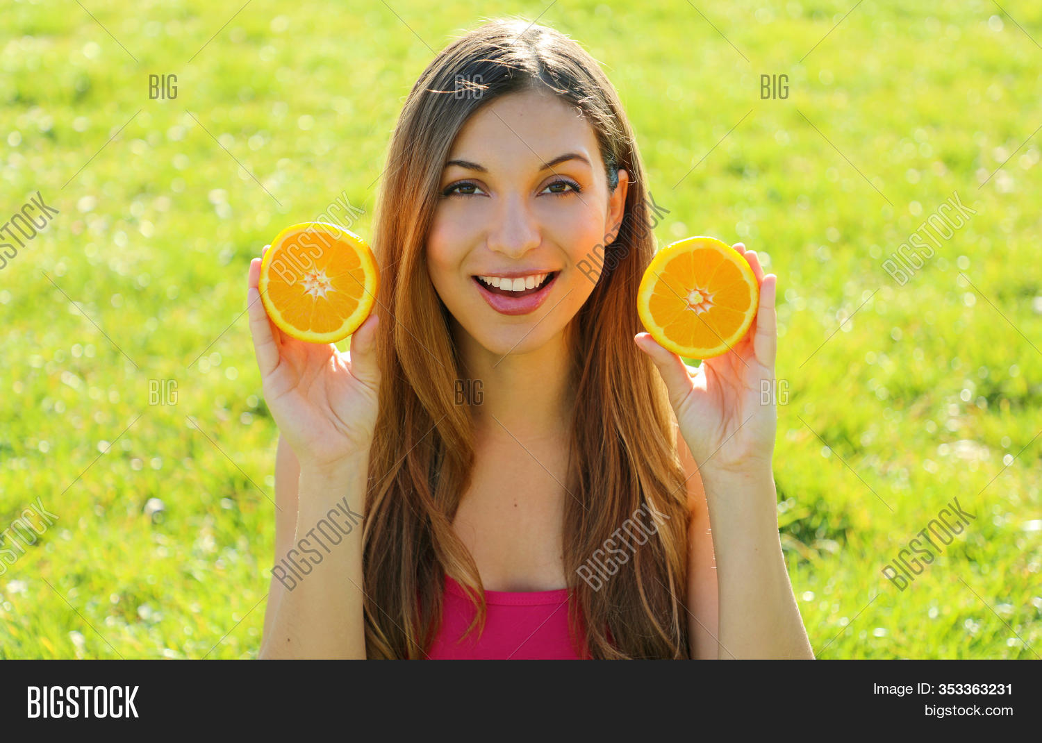 Spring Healthy Girl Image & Photo (Free Trial) | Bigstock