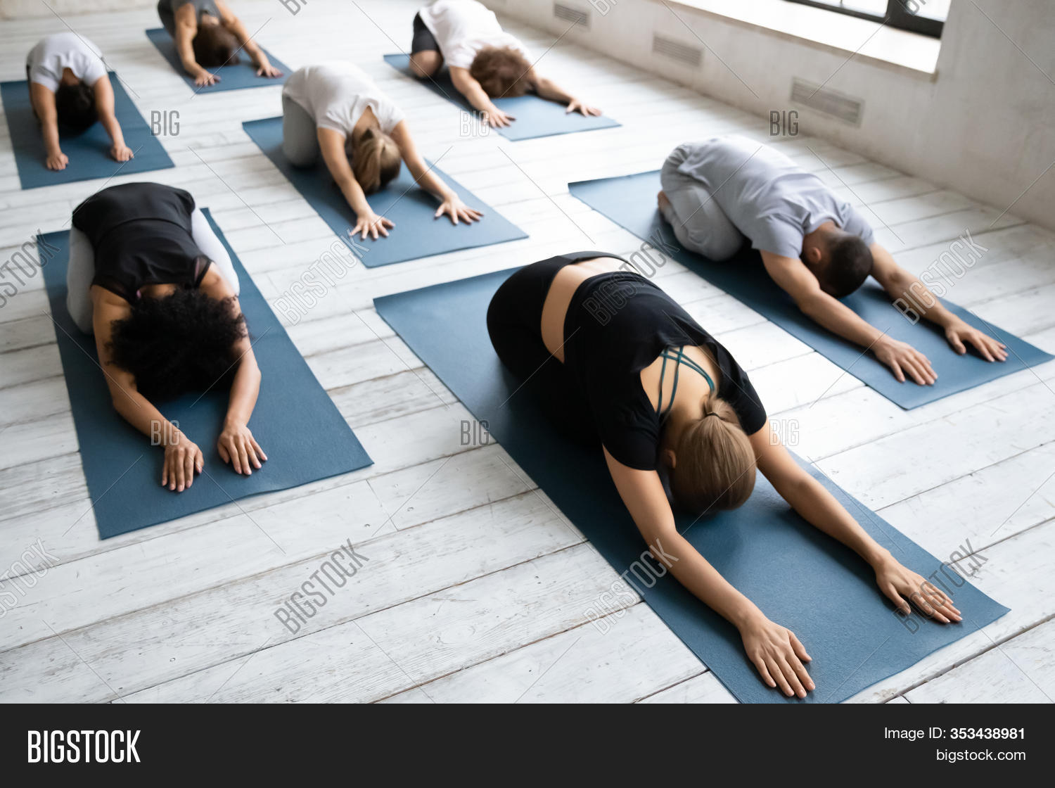 During Yoga Group Image & Photo (Free Trial) | Bigstock