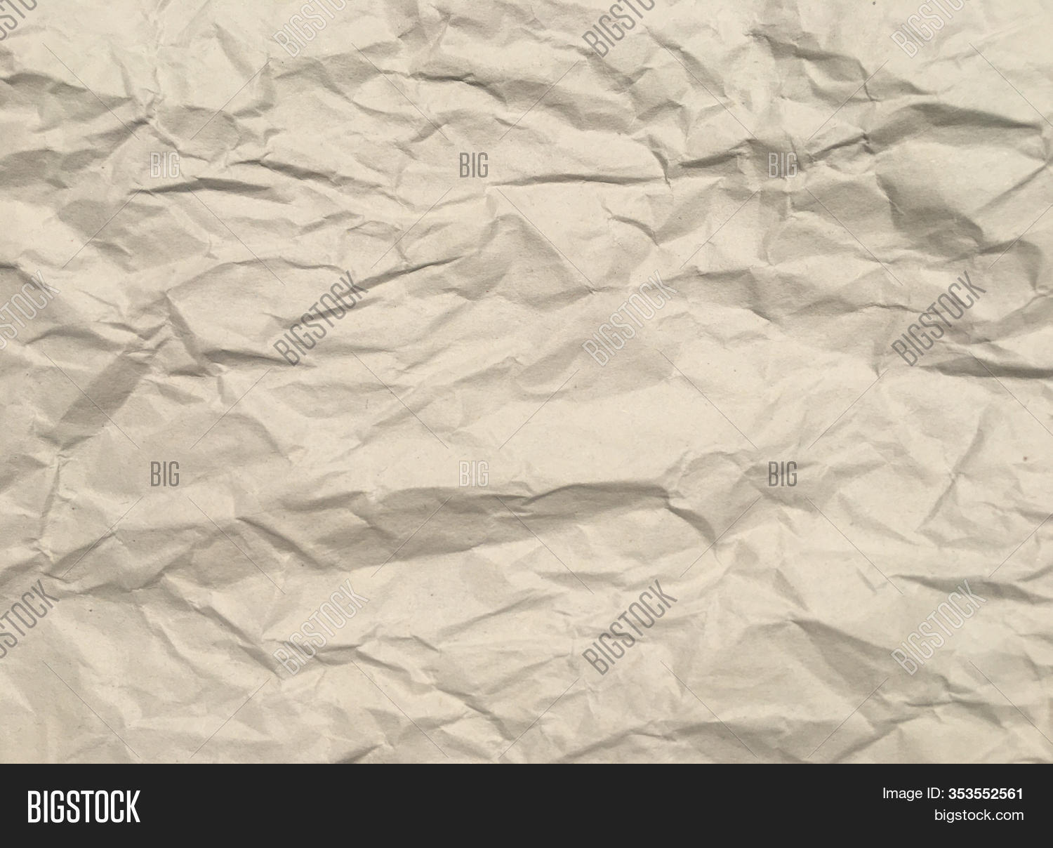 White Wrinkled Paper Image & Photo (Free Trial) | Bigstock