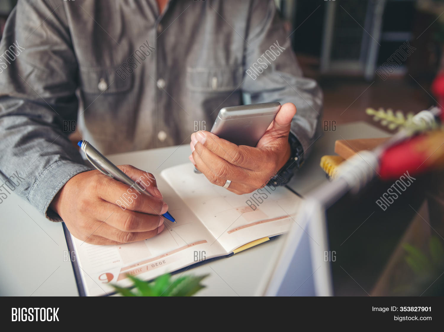 Male'hand Planner Image & Photo (Free Trial) | Bigstock