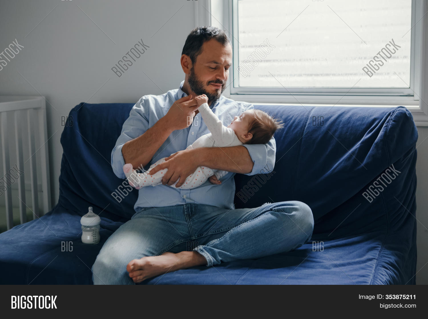 Proud Caucasian Father Image & Photo (Free Trial) | Bigstock