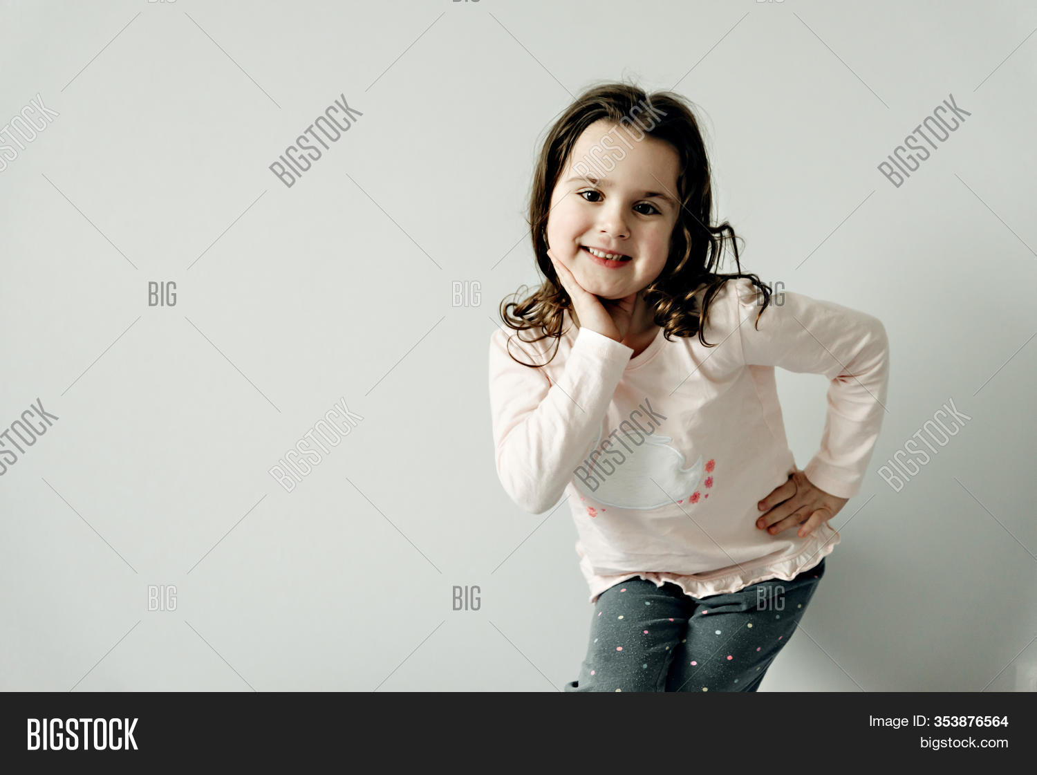 Girl On Bed,top View Image & Photo (Free Trial) | Bigstock