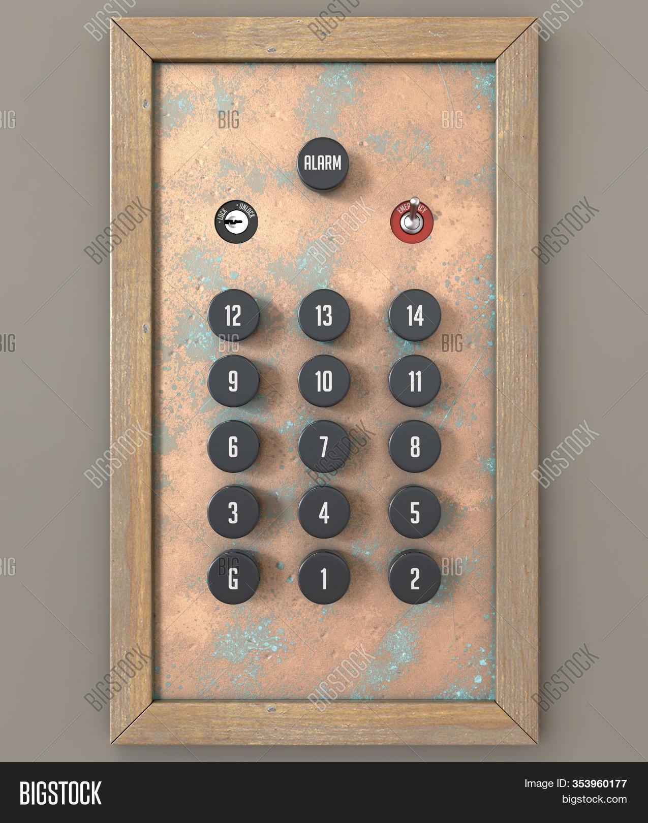 Old Retro Elevator Image & Photo (Free Trial) | Bigstock