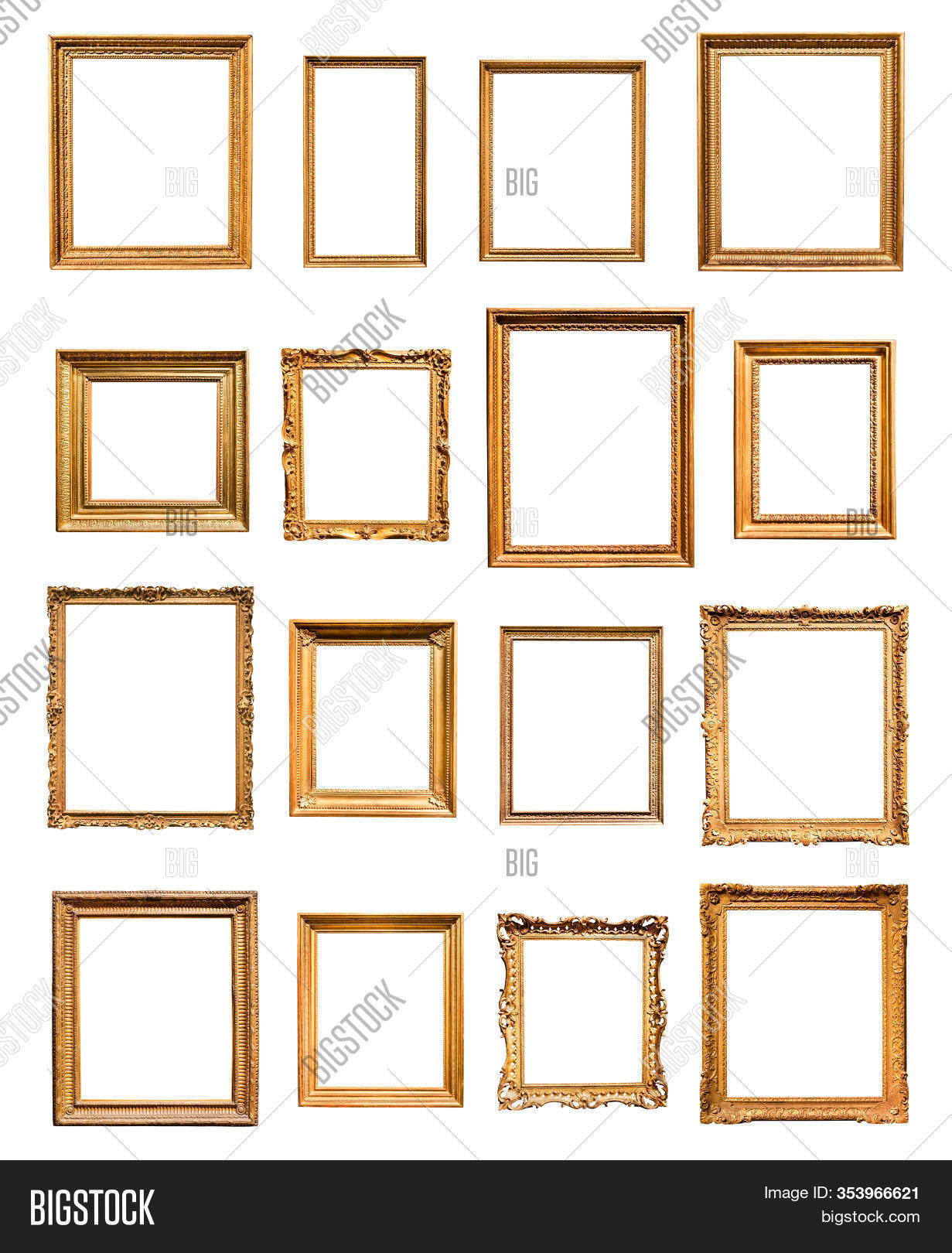 Set Vertical Baroque Image & Photo (Free Trial) | Bigstock