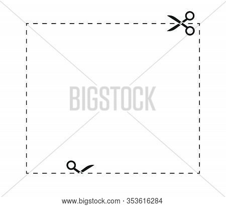 Scissor Border Images, Illustrations & Vectors (Free) - Bigstock