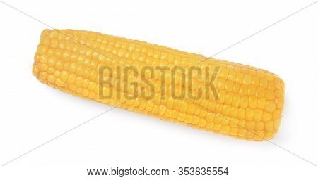 Single Ripe Corn Cob Image & Photo (Free Trial) | Bigstock