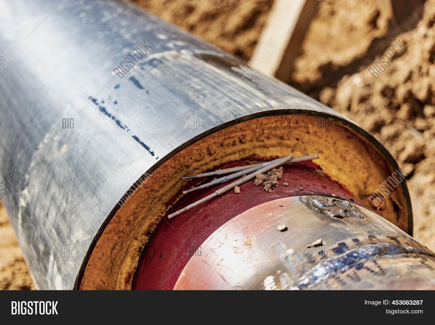 Insulated Pipe. Large Image & Photo (Free Trial) | Bigstock