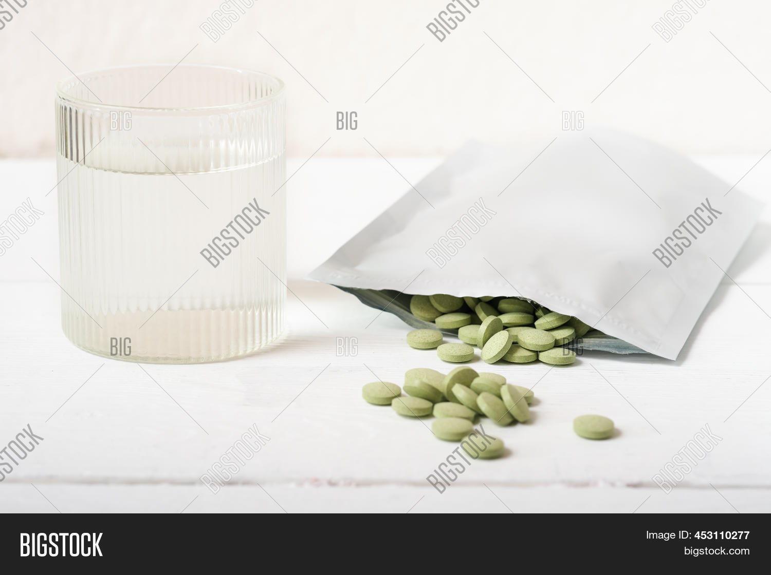 Barley Grass Pills On Image & Photo (Free Trial) | Bigstock