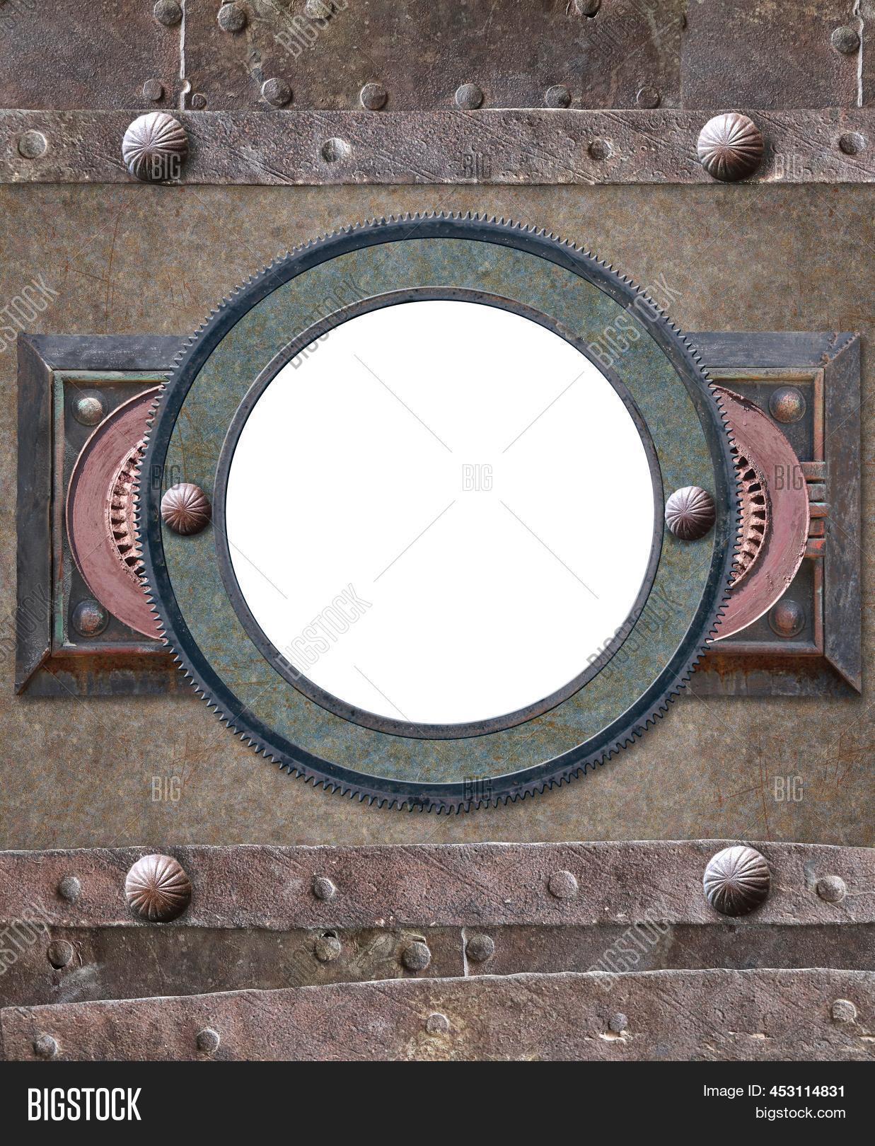 Metallic Round Frame Image & Photo (Free Trial) | Bigstock