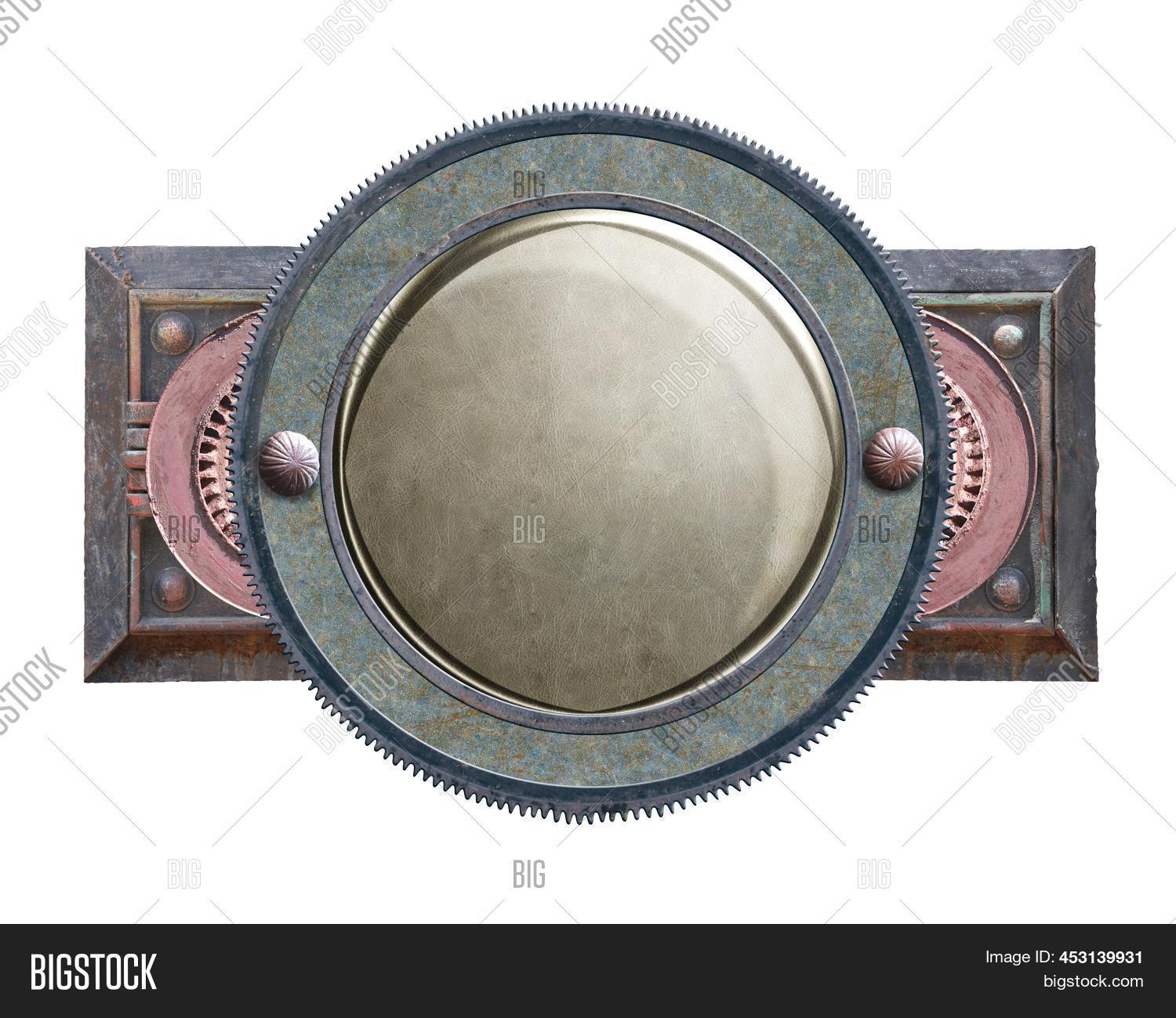 Metallic Round Frame Image & Photo (Free Trial) | Bigstock