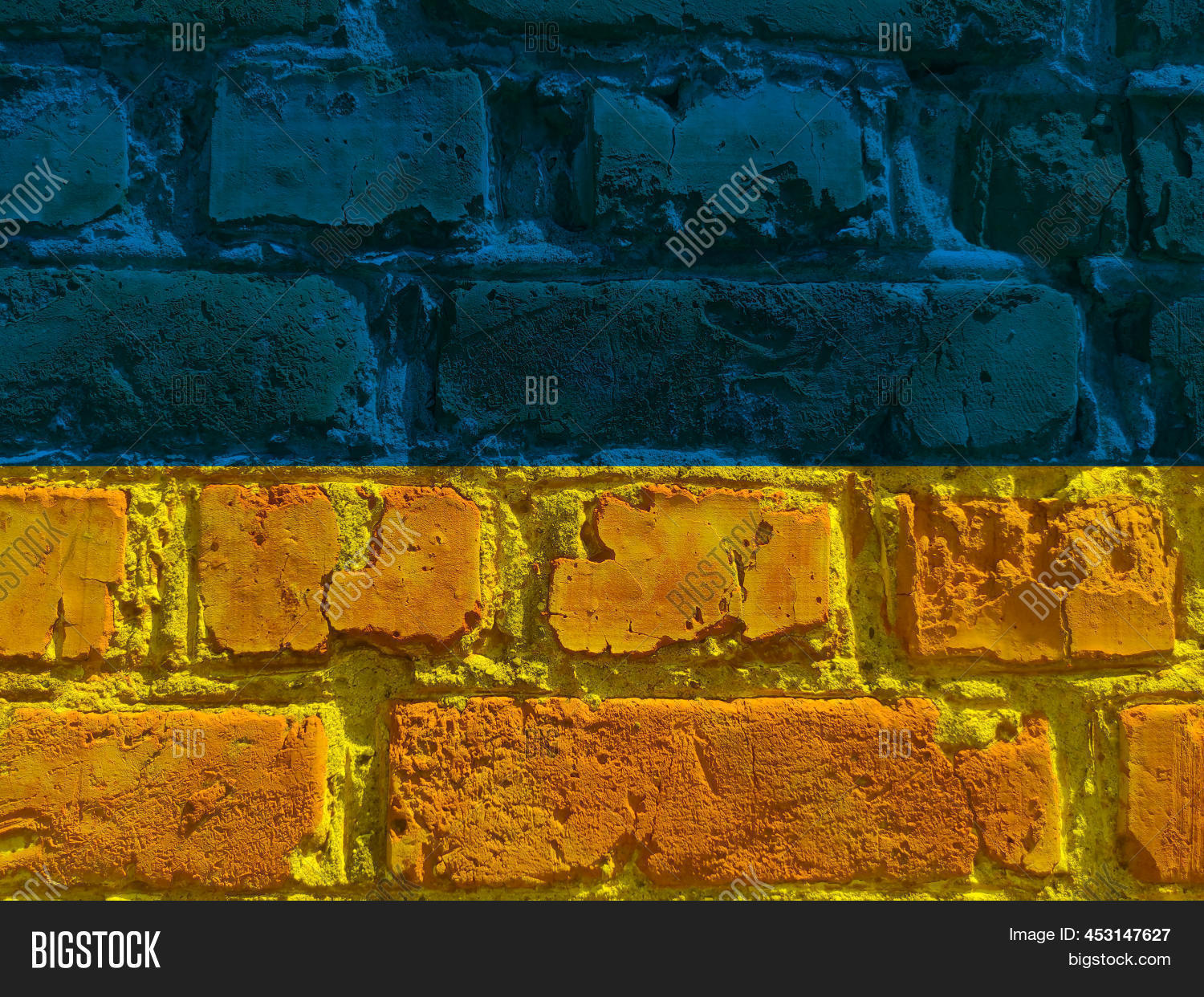 Flag Ukraine. Blue Image & Photo (Free Trial) | Bigstock