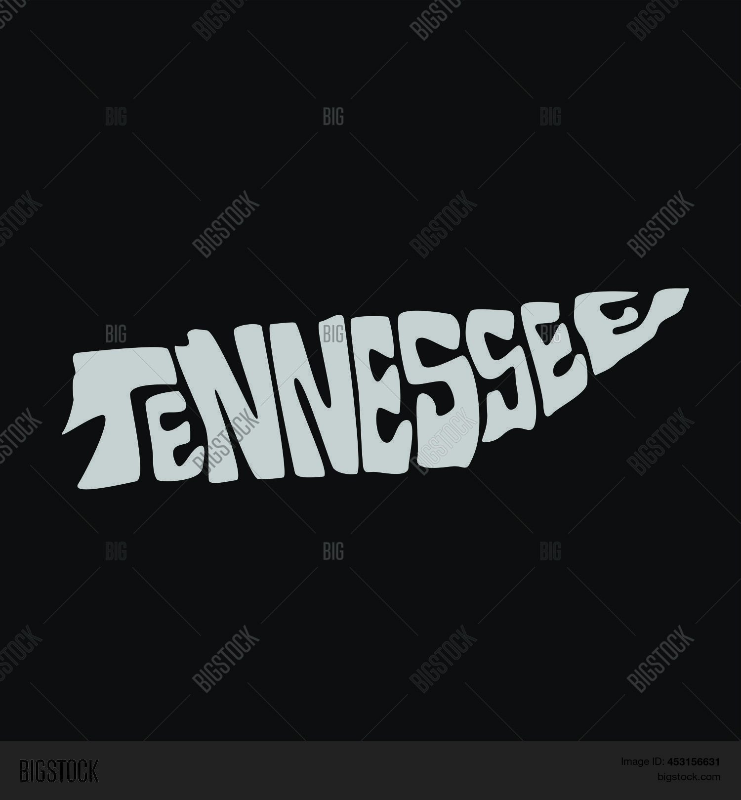 Tennessee Map Vector & Photo (Free Trial) | Bigstock