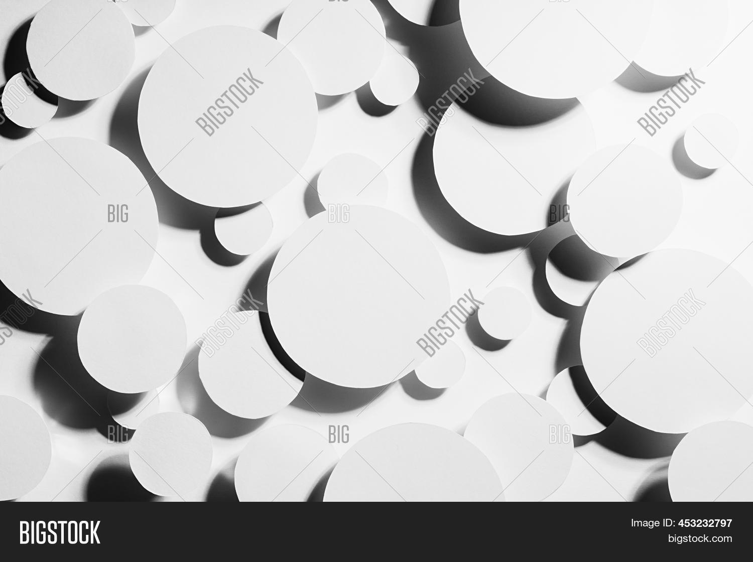 White Paper Circles Image & Photo (Free Trial) | Bigstock