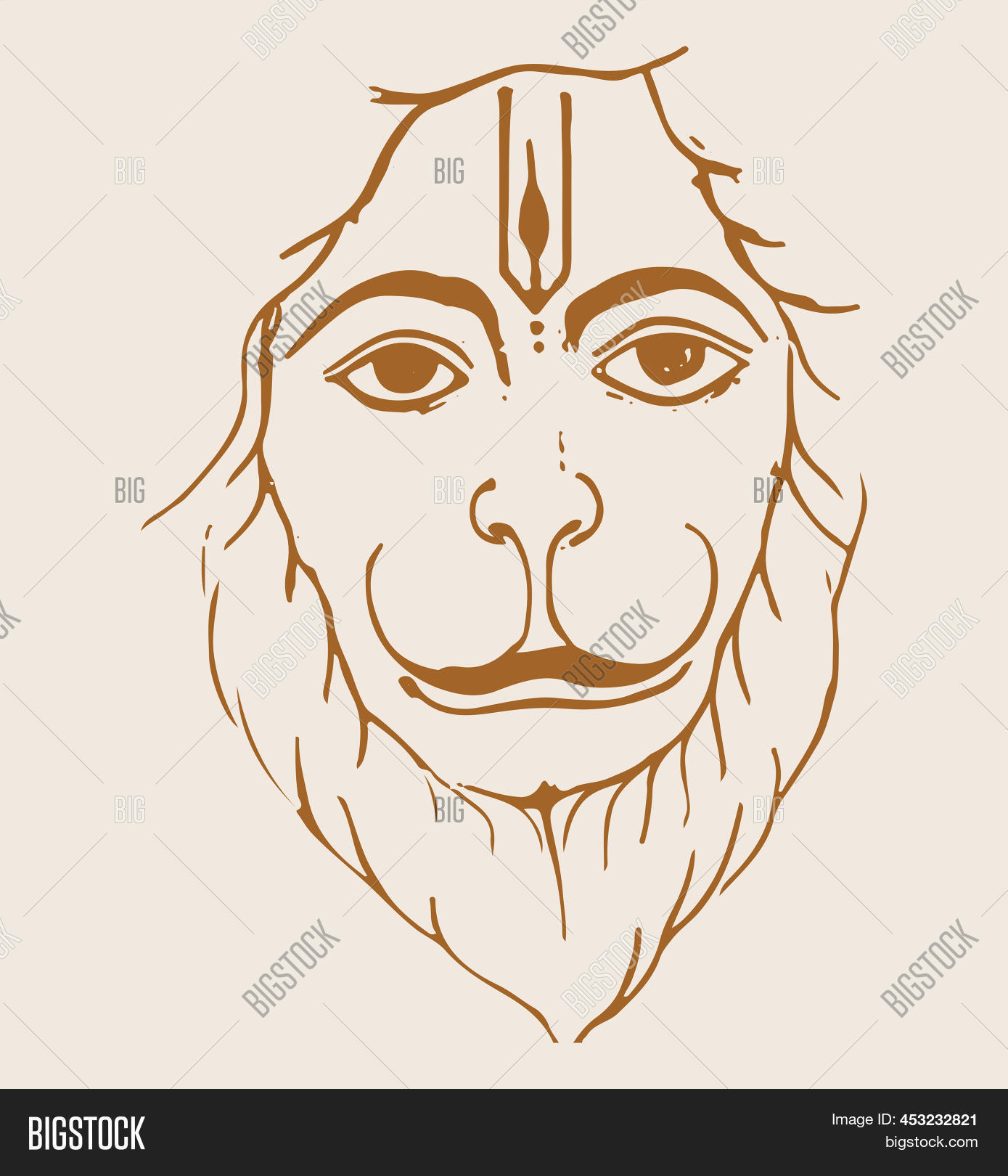 Sketch Hindu God Lord Image & Photo (Free Trial) | Bigstock