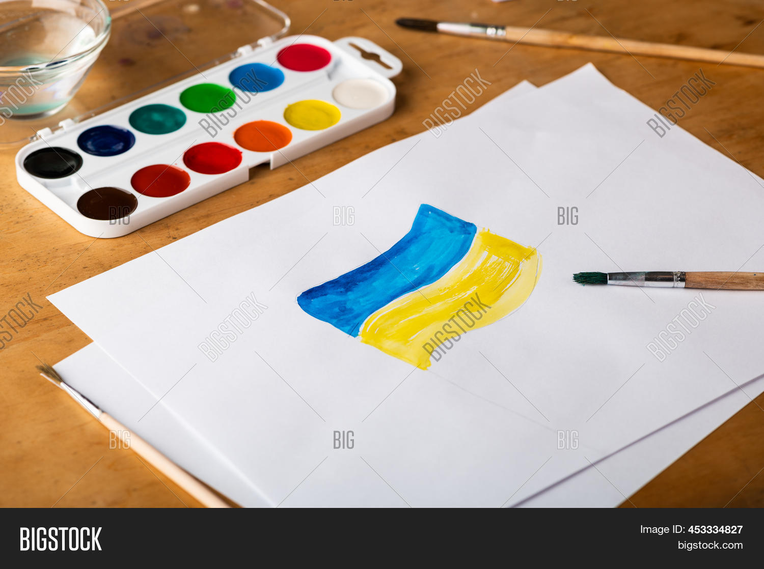 Painting Ukrainian Image & Photo (Free Trial) | Bigstock