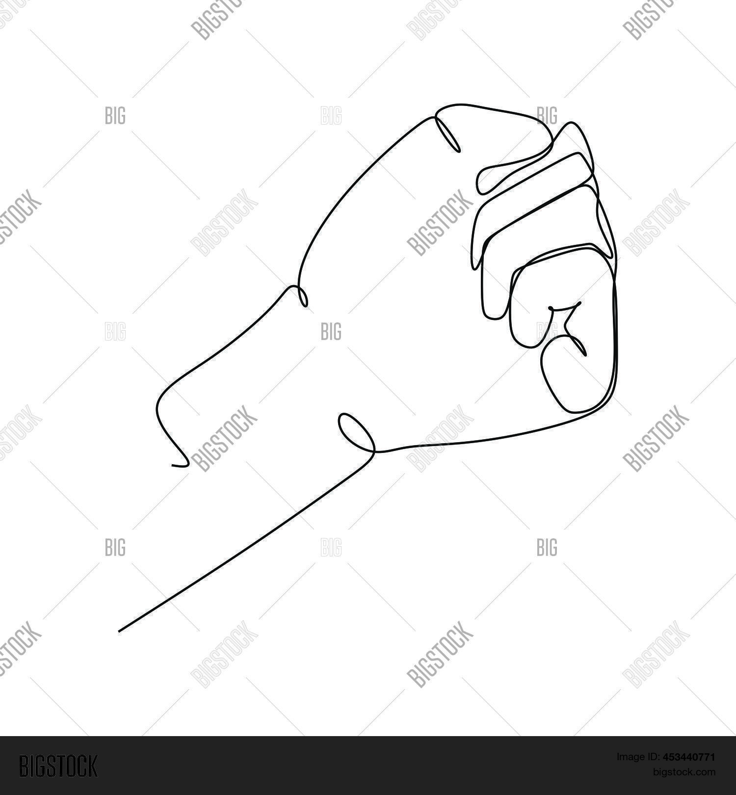 Clenched Fist Vector & Photo (Free Trial) | Bigstock