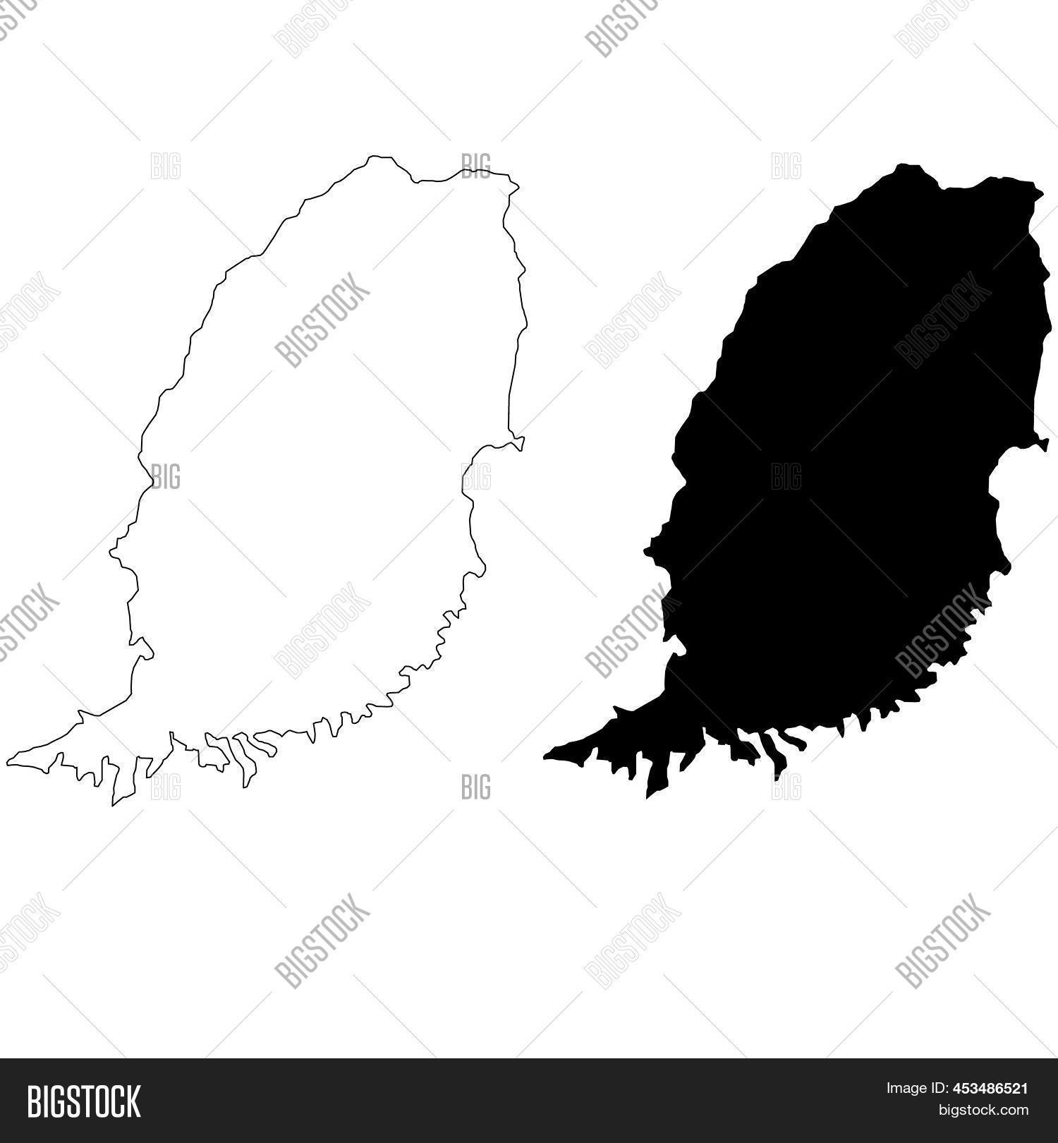 Map Grenada On White Image & Photo (Free Trial) | Bigstock