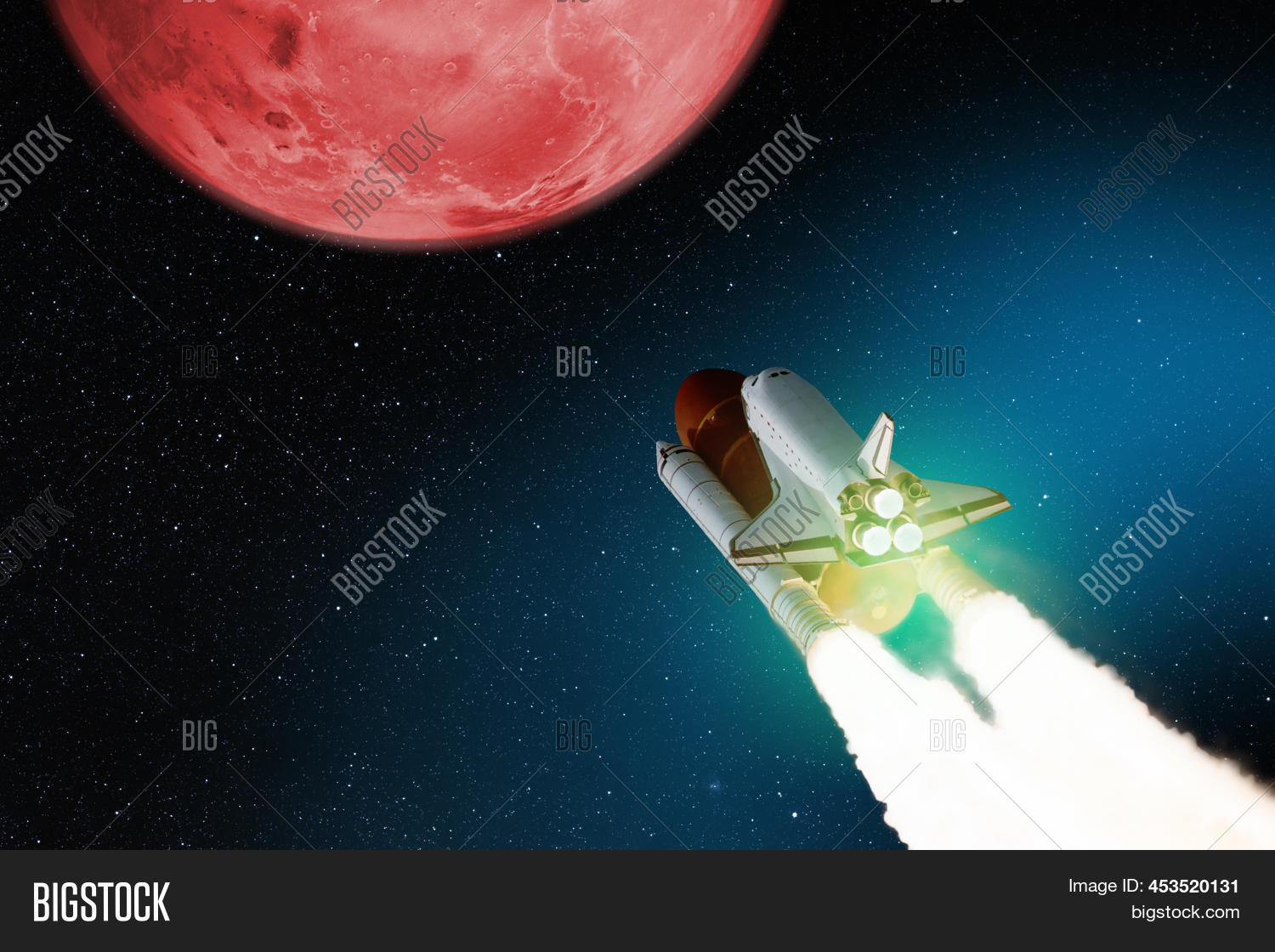 Rocket Blast Smoke Image & Photo (Free Trial) | Bigstock