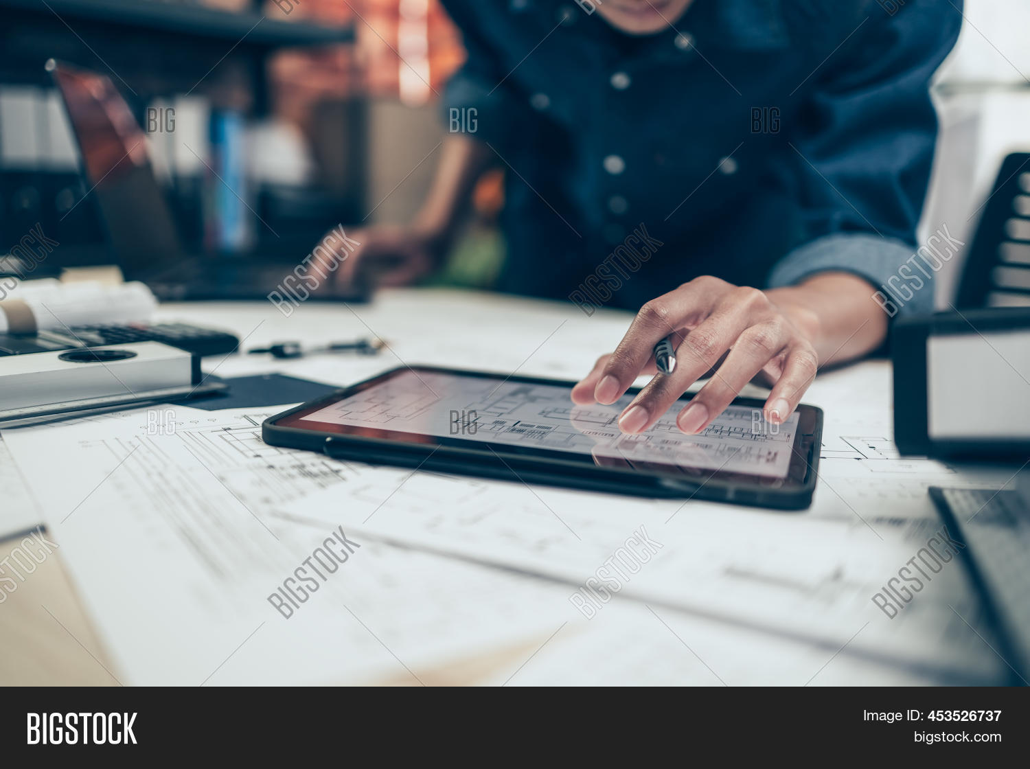Architect Engineer Use Image & Photo (Free Trial) | Bigstock