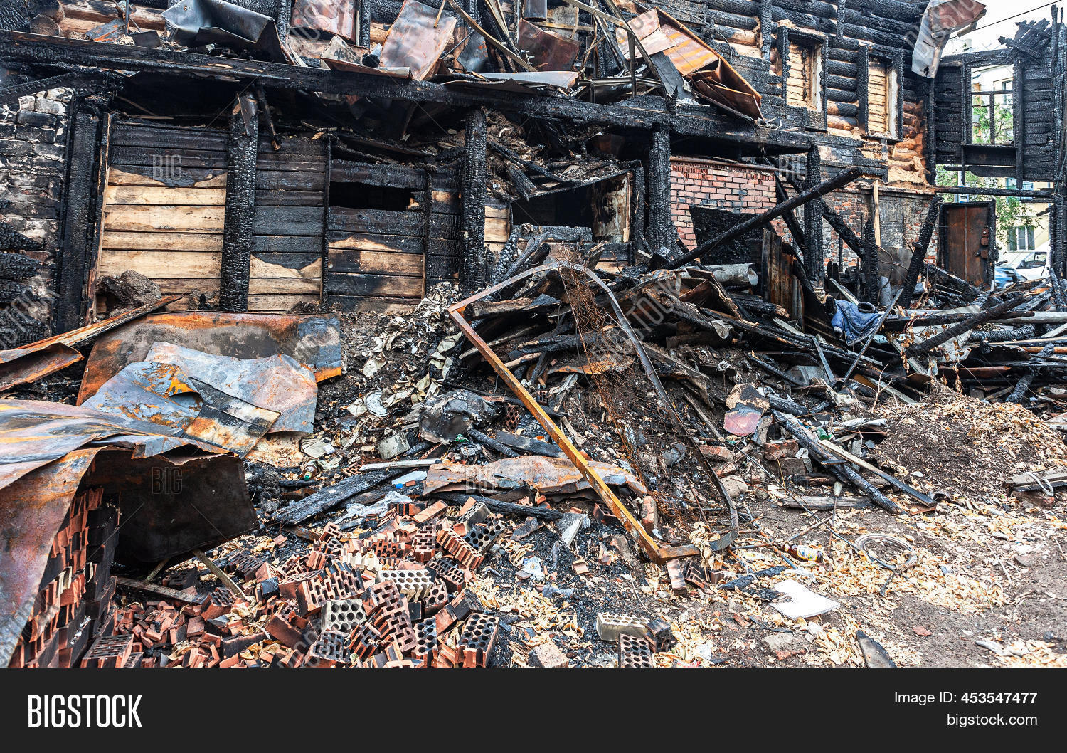Charred Ruins Remains Image & Photo (Free Trial) | Bigstock