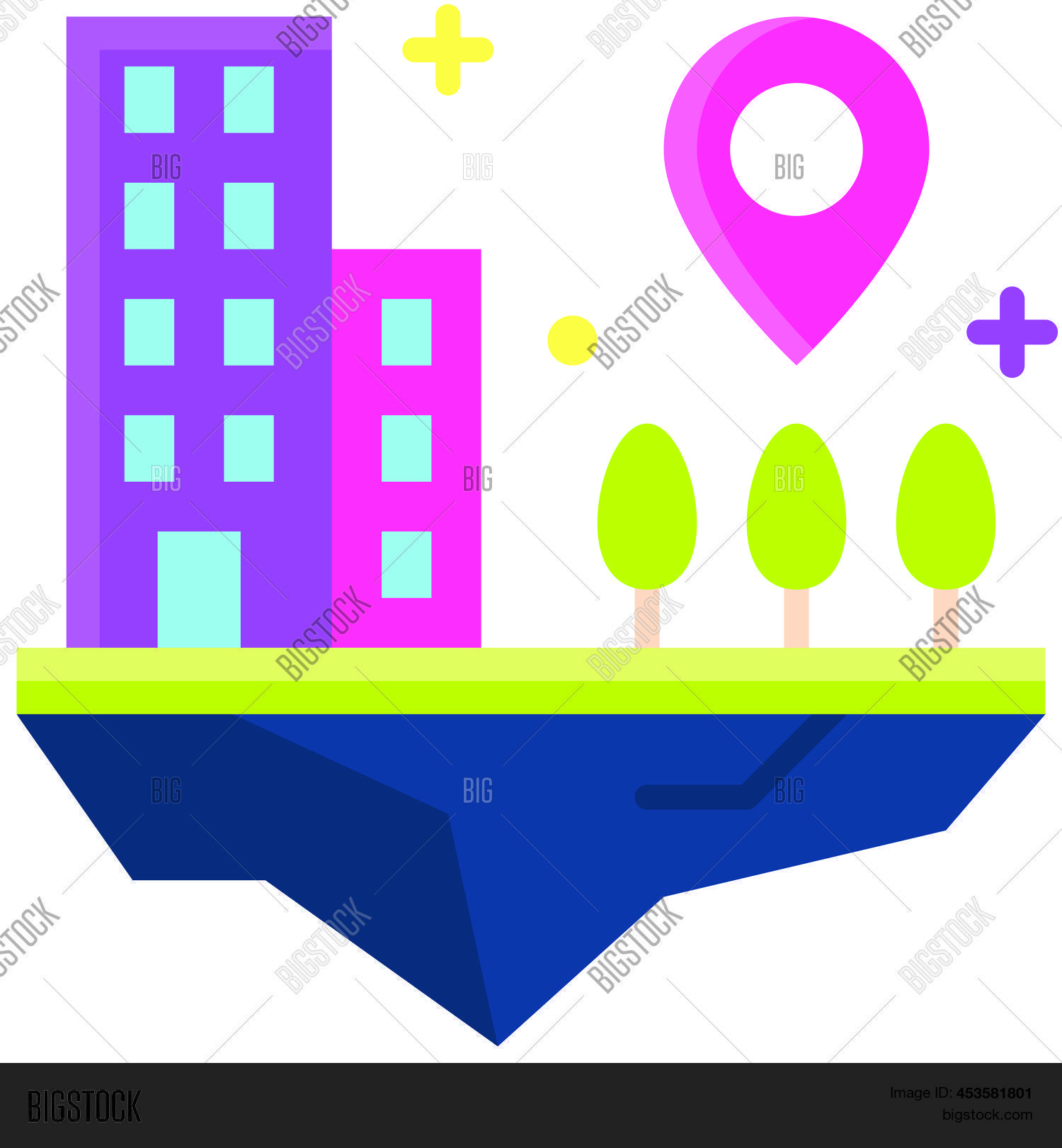 Building Location Vector & Photo (Free Trial) | Bigstock