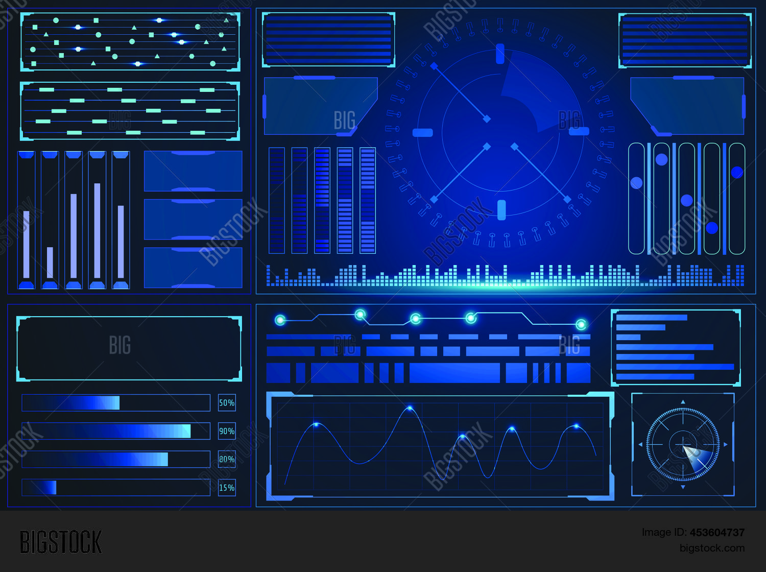 Hud Hi Tech User Vector & Photo (Free Trial) | Bigstock