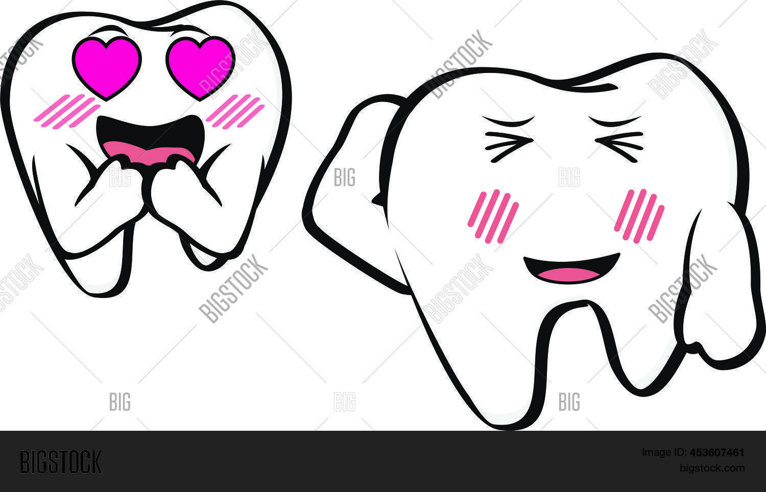 Molar Tooth Cartoon Vector & Photo (Free Trial) | Bigstock