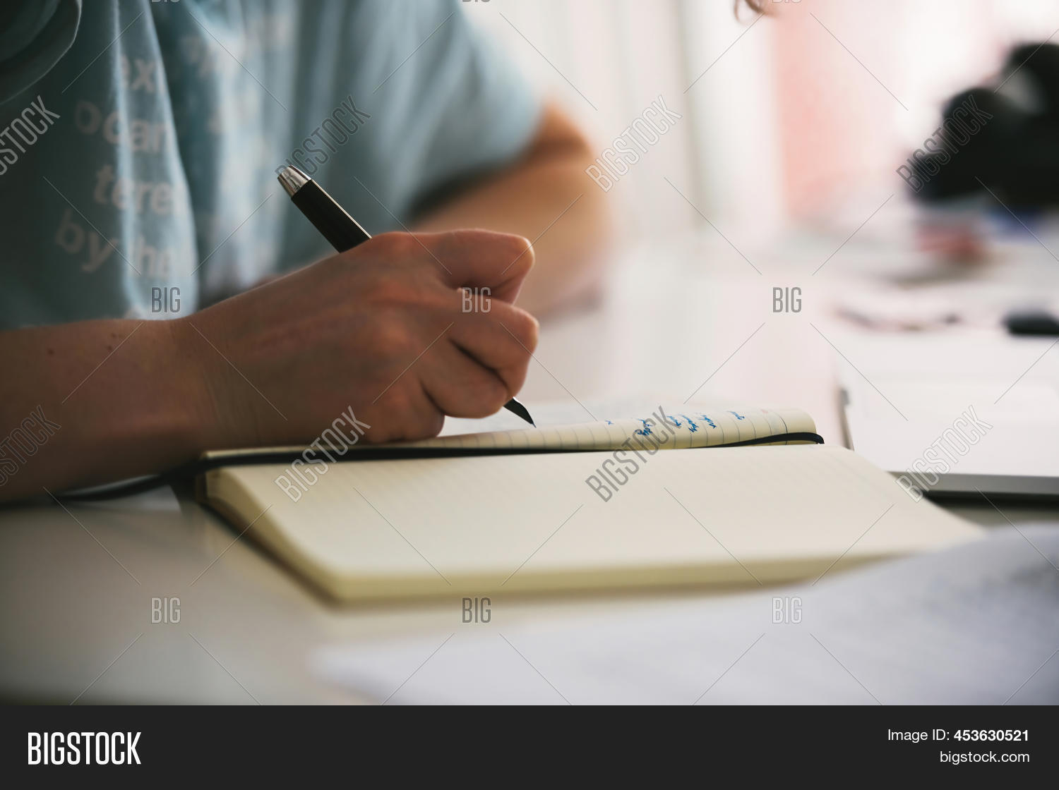 Side View Woman Using Image & Photo (Free Trial) | Bigstock