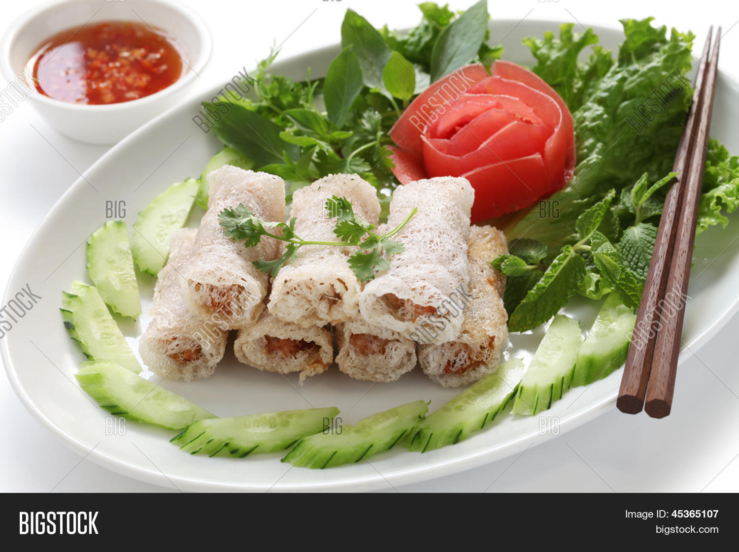 Net Spring Rolls, Chao Image & Photo (Free Trial) | Bigstock