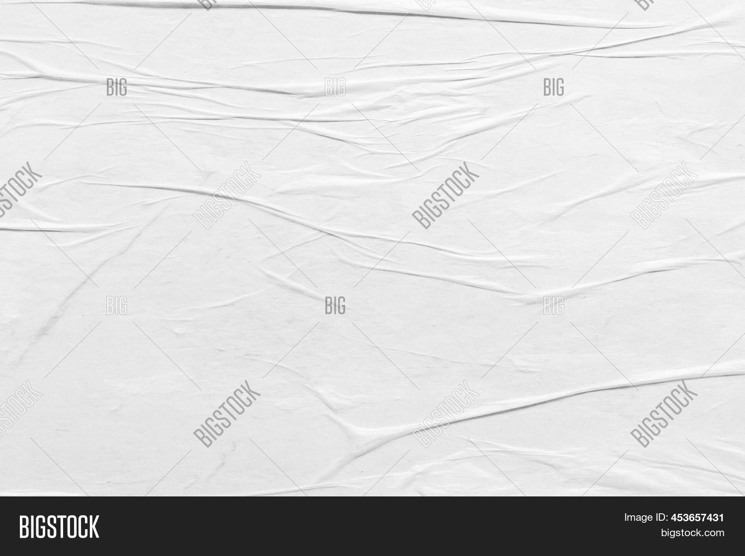 White Crumpled Creased Image & Photo (Free Trial) | Bigstock