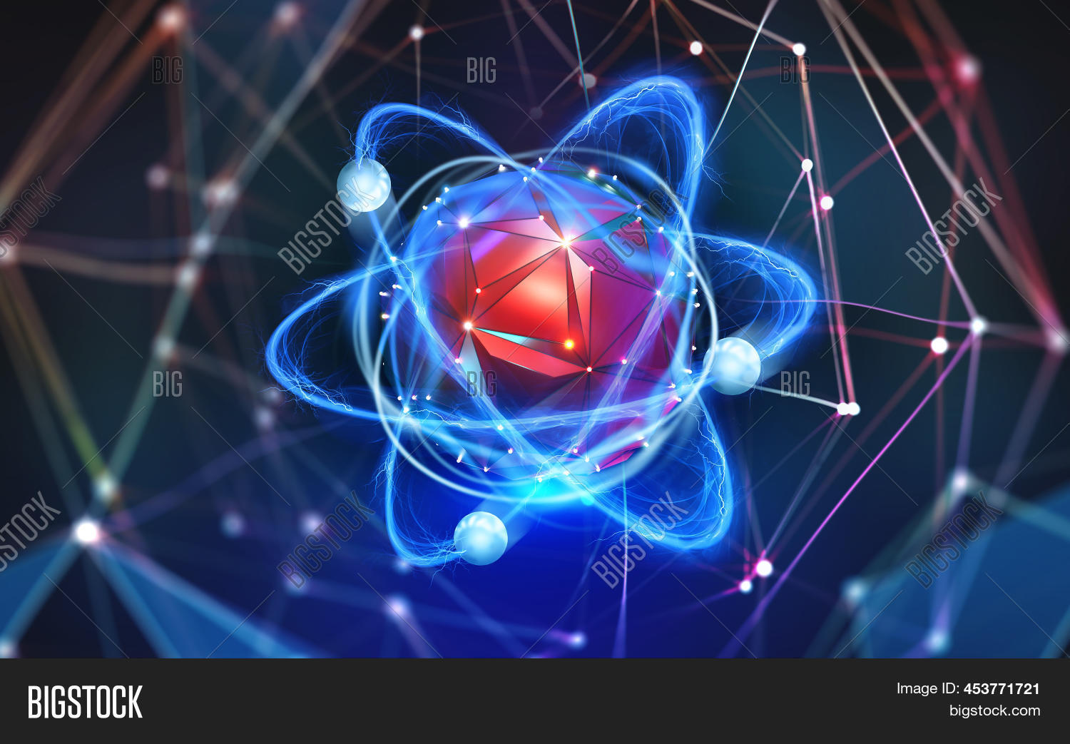 Atomic Structure. Image & Photo (Free Trial) | Bigstock