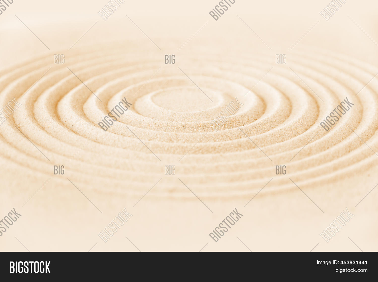 Circle Sand. Zen Image & Photo (Free Trial) | Bigstock